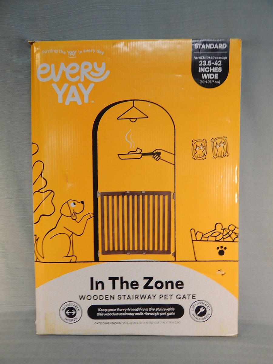 Every Yay In the Zone Wooden Stairway Pet Gate - New! – Second Life ...