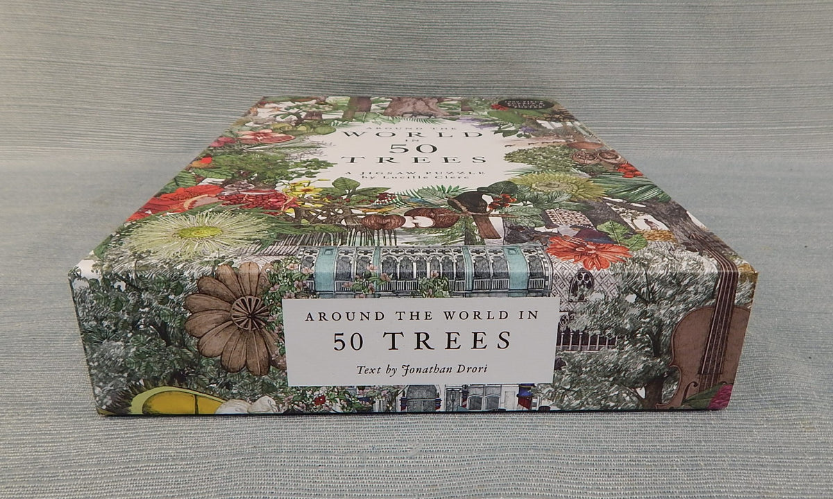 1000 Piece Around The World in 50 Trees Puzzle - Certified Complete ...