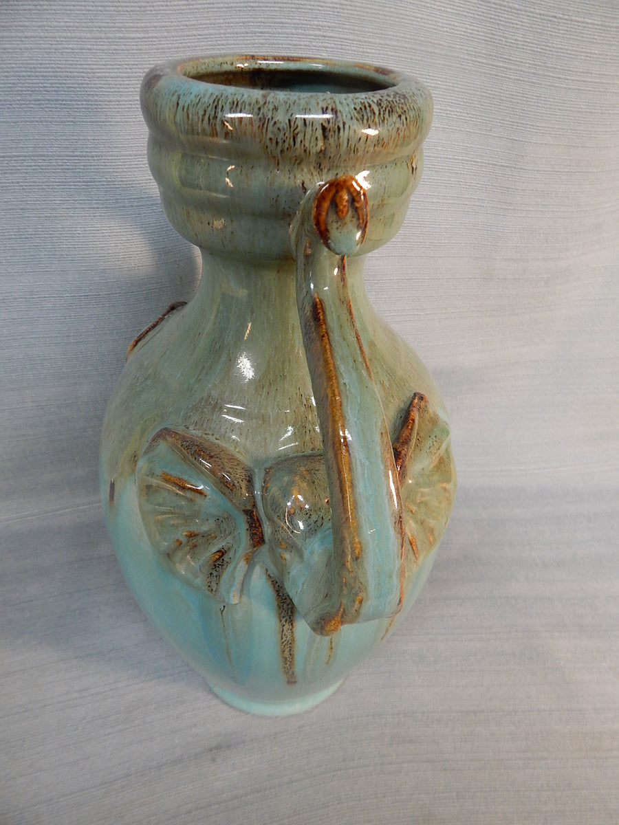 Chinoiserie Style 15" Elephant Vase – Second Life Upscale Thrift