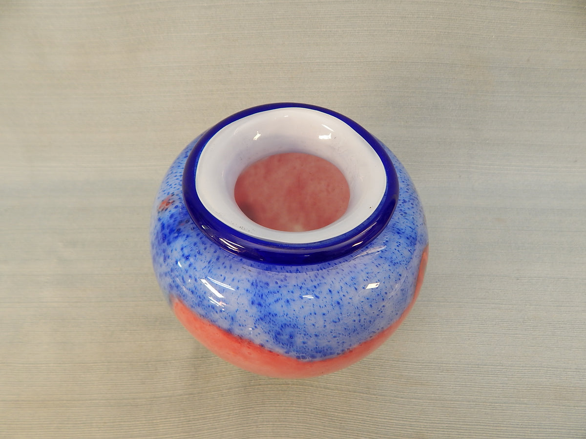 8" Millefiori Glass Vase – Second Life Upscale Thrift