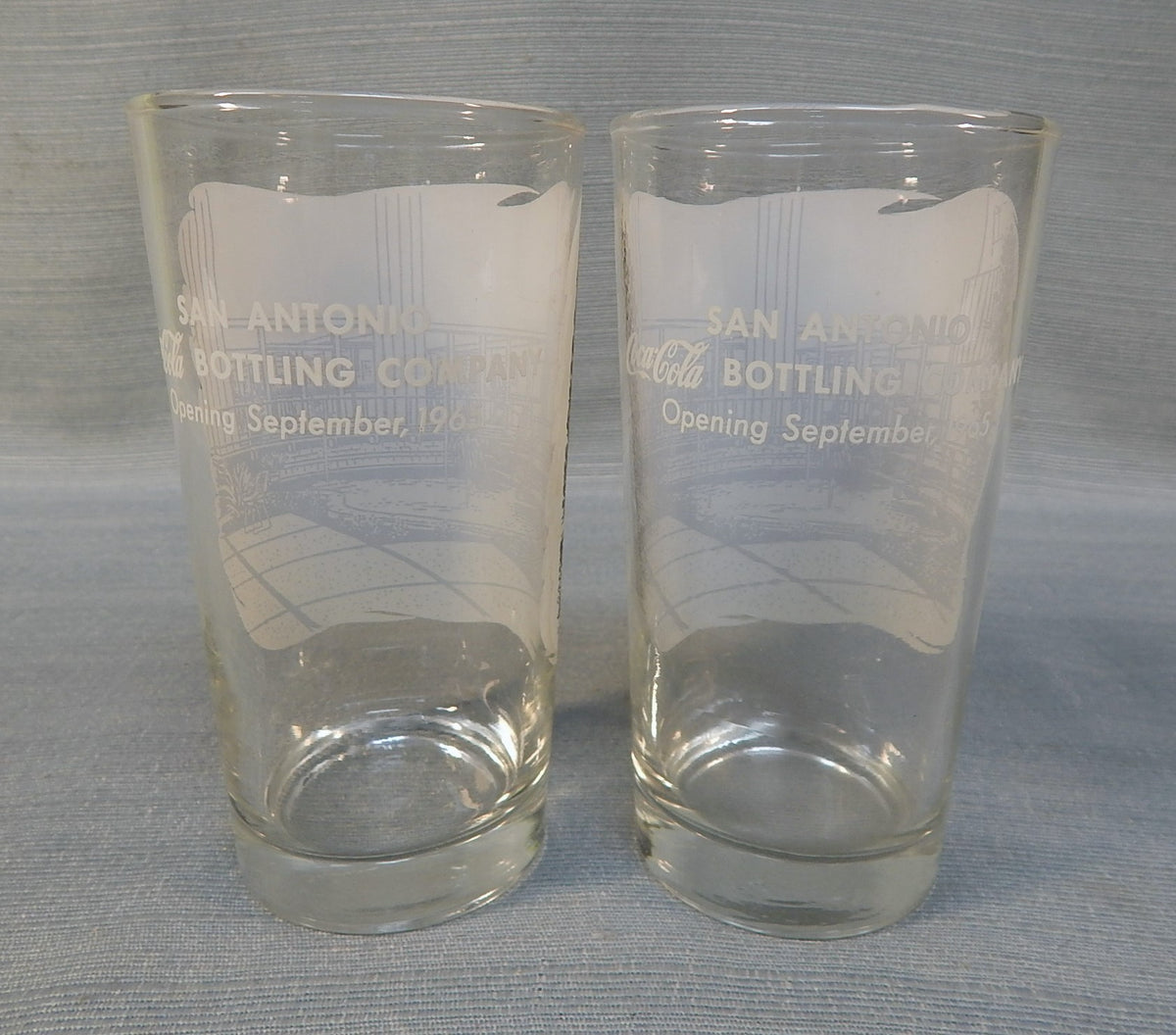 Pair of Coca-Cola Memorabilia Glasses – Second Life Upscale Thrift