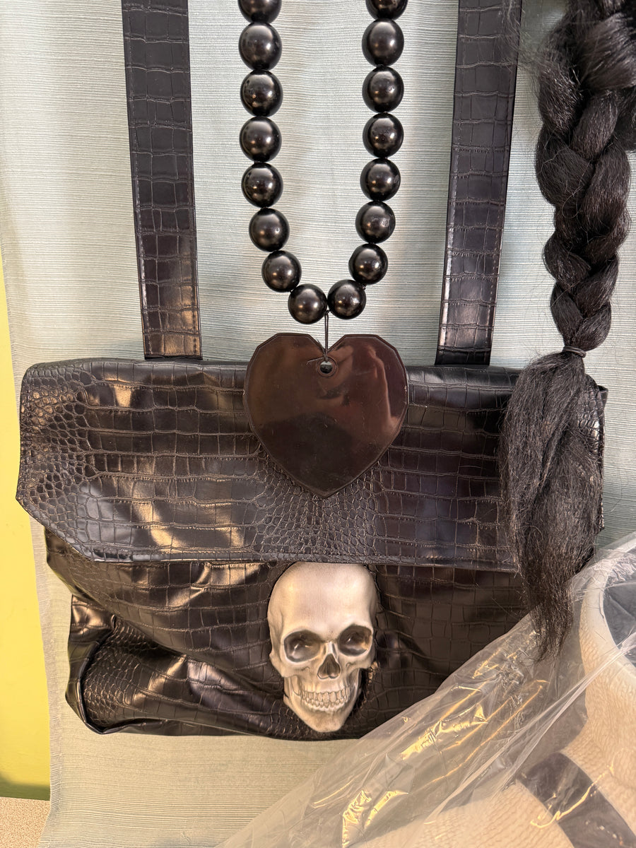 12 Ft. Skeleton Wednesday Addams Accessory Kit - 5 Piece Set - Brand N ...